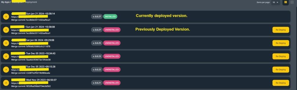 Deployments - wizzdi